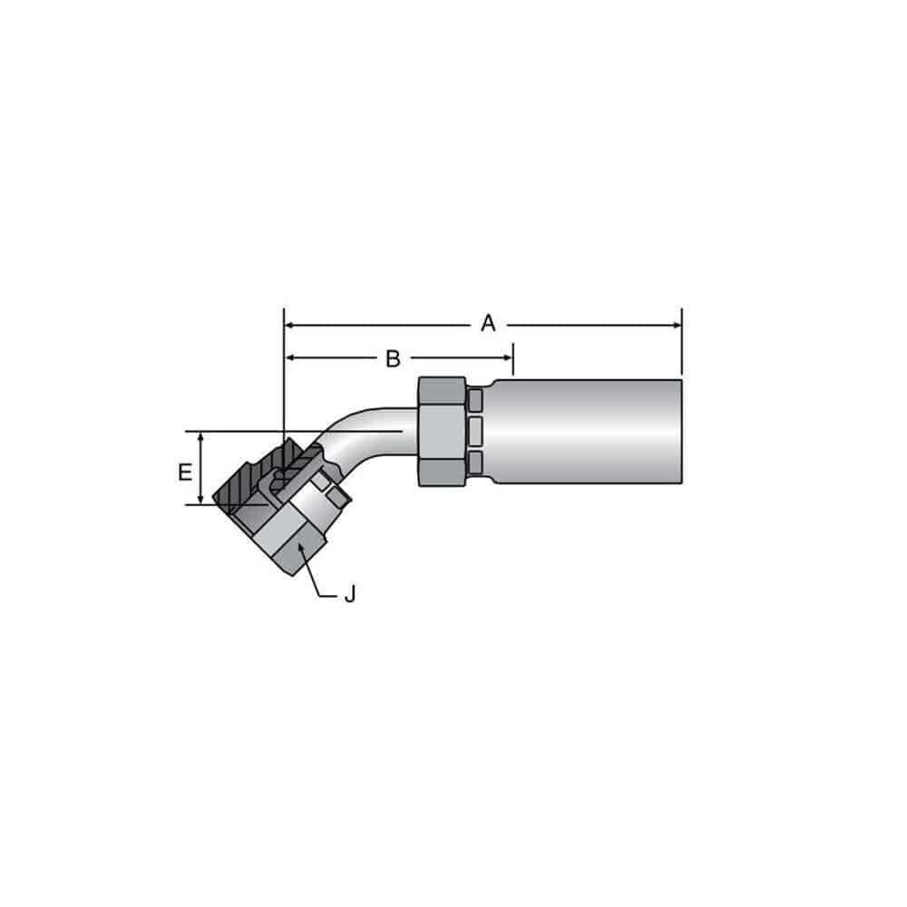 Swivel Elbow Hydraulic Fitting at Mary Nugent blog