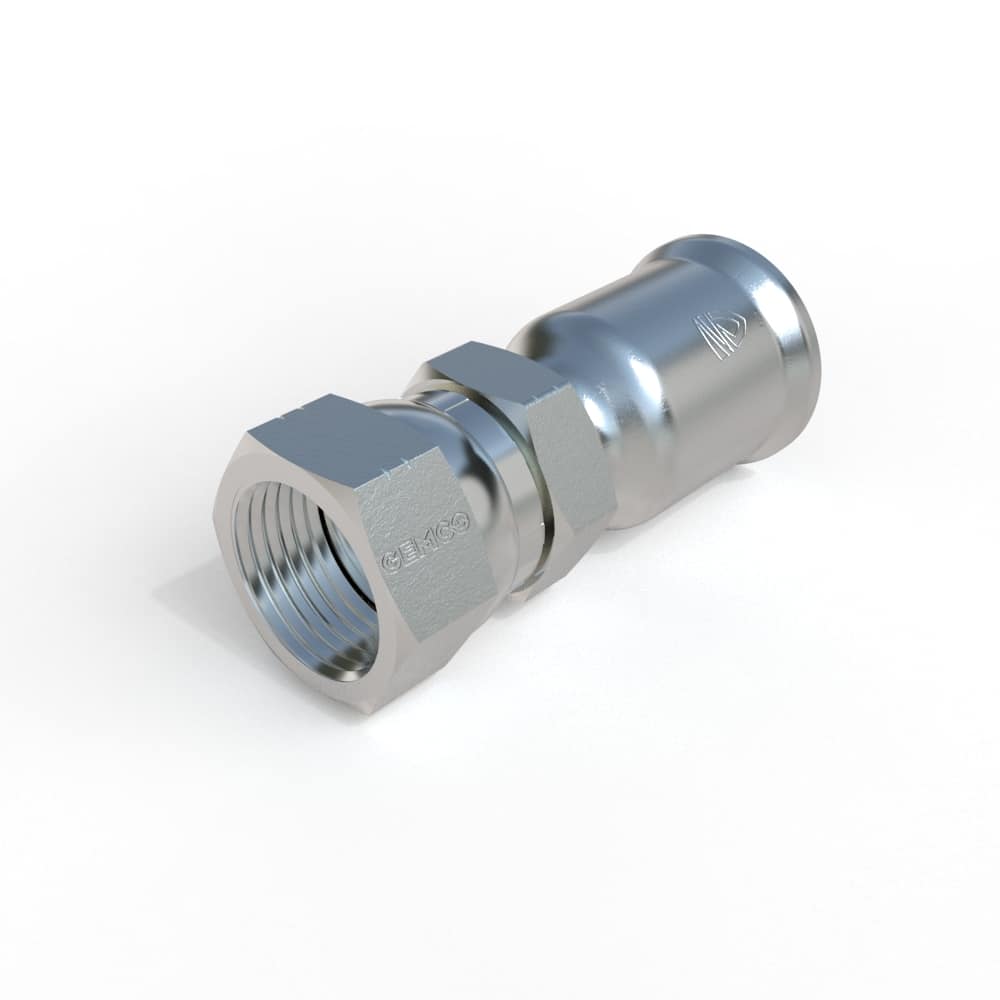 2F191N Female Hydraulic Hose Fitting | Gemco
